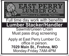 Lumber Stacker/Handler, East Perry Lumber Co.
